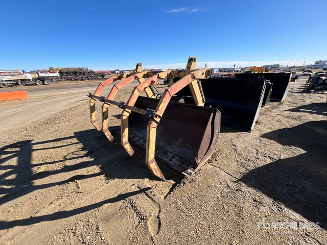 94 in Q/C Grapple Wheel Loader Bucket - Fits Cat IT28G | Ritchie Bros ...