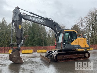 2017 Volvo EC160EL Tracked Excavator in Sandy, Oregon, United States ...