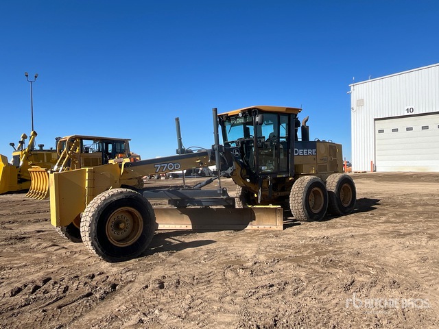 2005 John Deere 770D Motor Grader | Ritchie Bros. Auctioneers