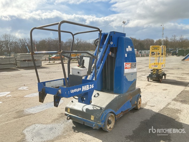 UpRight MB26 Vertical Mast Lift | Ritchie Bros. Auctioneers