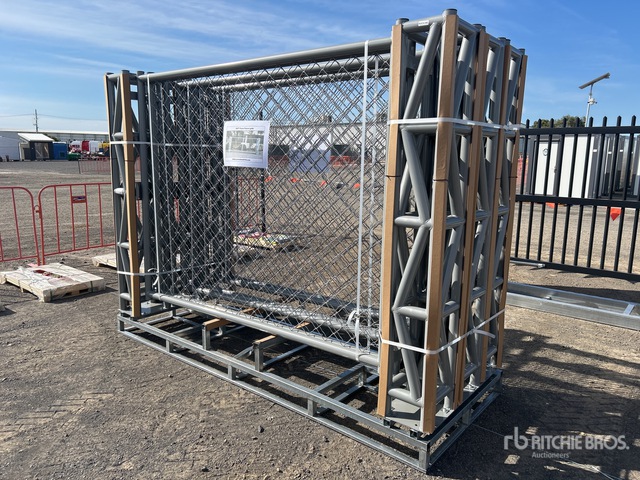 Quantity of (3) Suihe 18 ft Bi-Parting Farm Gate (Unused) | Ritchie ...