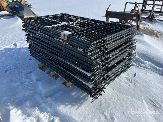 Quantity of (25) 2025 BYT MSPP07 7 ft Mesh Sheep Livestock Panel ...