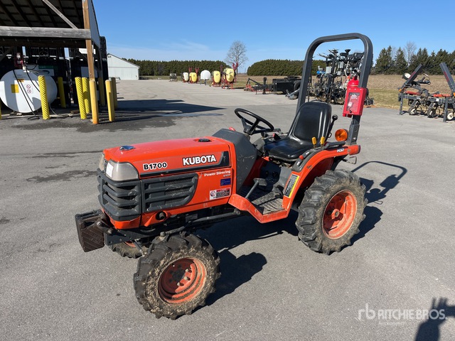 Kubota B1700 4WD Tracteur agricole utilitaire | Ritchie Bros. Auctioneers
