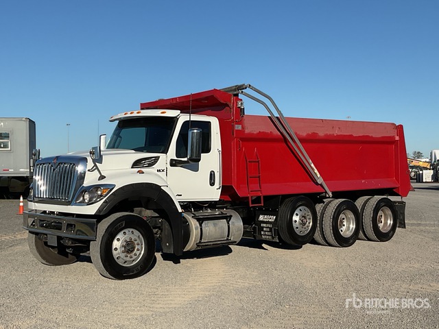 2021 International HV513 8x4 Tri/A Dump Truck | Ritchie Bros. Auctioneers