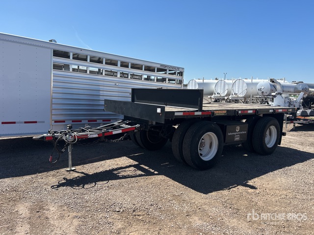 2020 Lake Region 16MHT-HT 16 ft T/A Turntable Flatbed Trailer | Ritchie ...