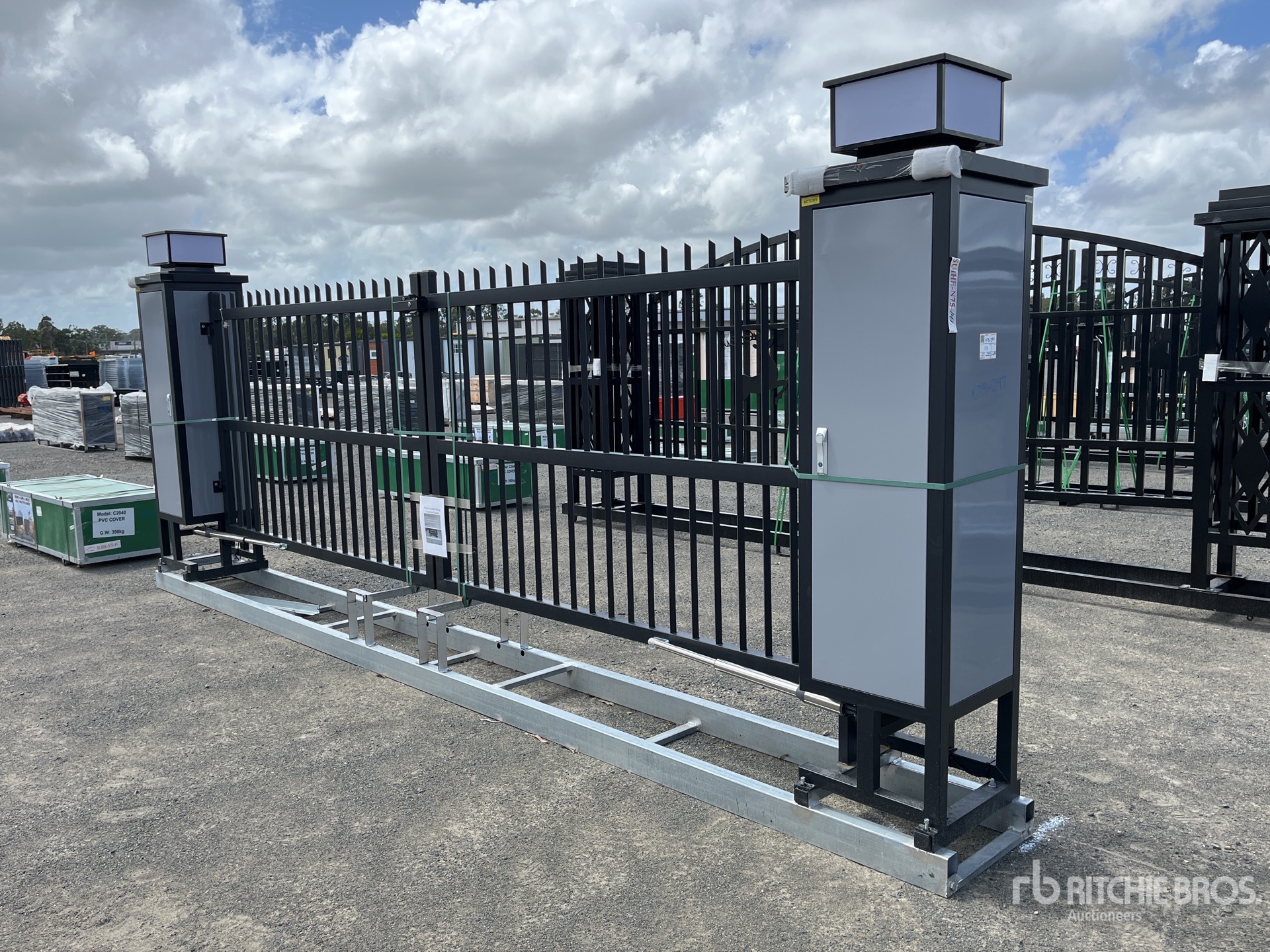 Suihe 20 ft Bi-Parting Driveway Gate (Unused) | Ritchie Bros. Auctioneers