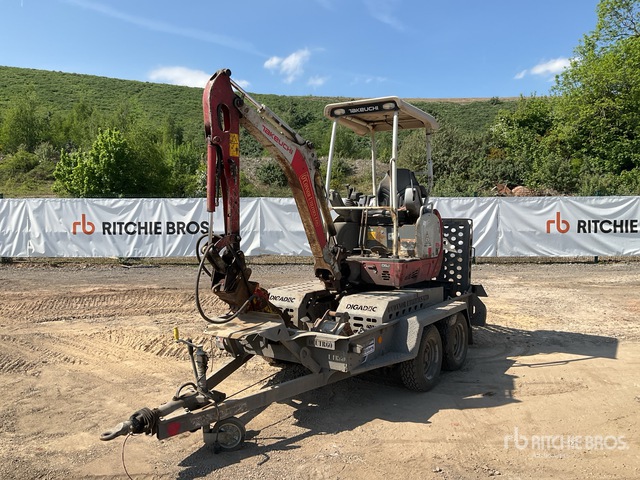 2019 Takeuchi TB216 Mini Excavator | Ritchie Bros. Auctioneers