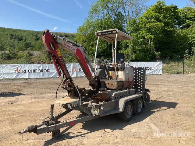 2019 Takeuchi TB216 Mini Excavator | Ritchie Bros. Auctioneers