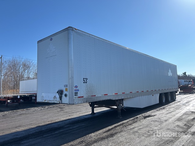 2012 Utility 4000D-X 53 ft x 102 in Tri/A Van Trailer | Ritchie Bros ...
