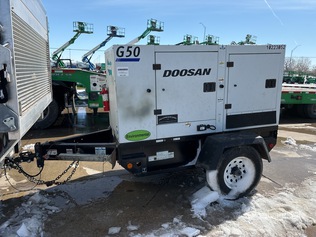 2019 Doosan G50WDO-3A-T4F Mobile Generator Set (Inoperable) in ...