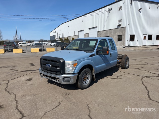 2012 Ford F-250 XL 4x2 Extended Cab Cab and Chassis | Ritchie Bros ...