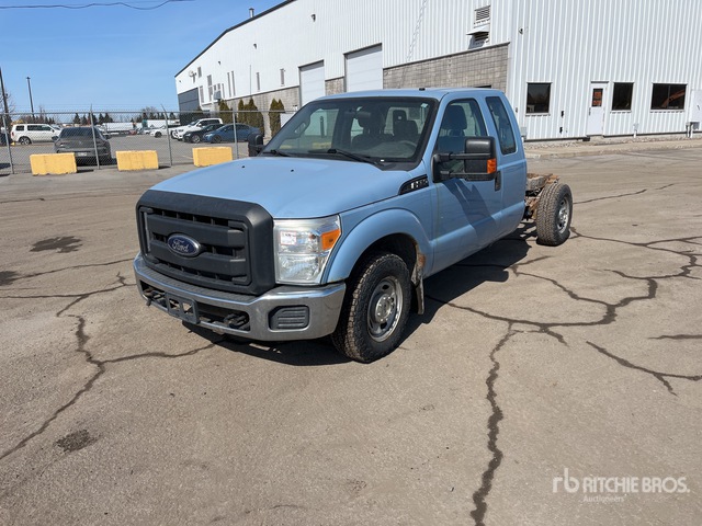 2012 Ford F-250 XL 4x2 Extended Cab Cab and Chassis | Ritchie Bros ...