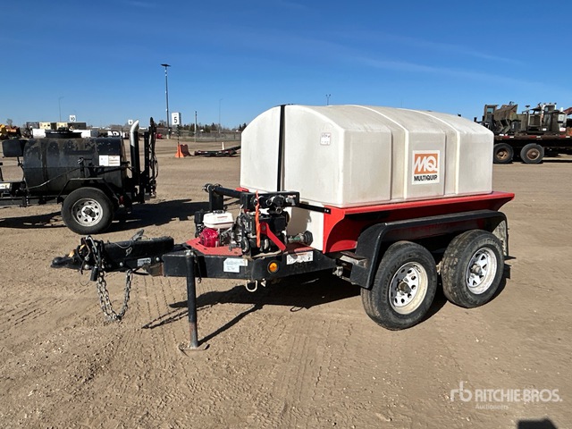 2012 Multiquip WT5C T/A fire suppression buffalo Water Tank Trailer ...