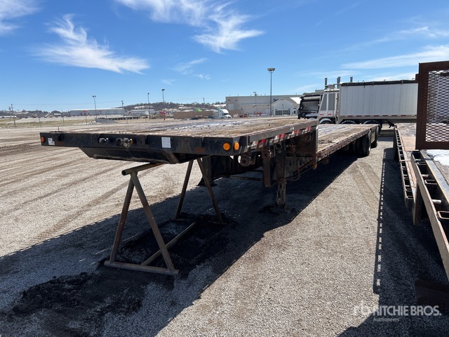 2000 Doonan 48 ft T/A Spread Axle Single Drop Step Deck Trailer ...