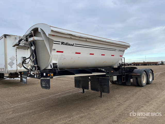 2013 Midland Tw2500 16 Ft T A Lead Side Dump Trailer Ritchie Bros