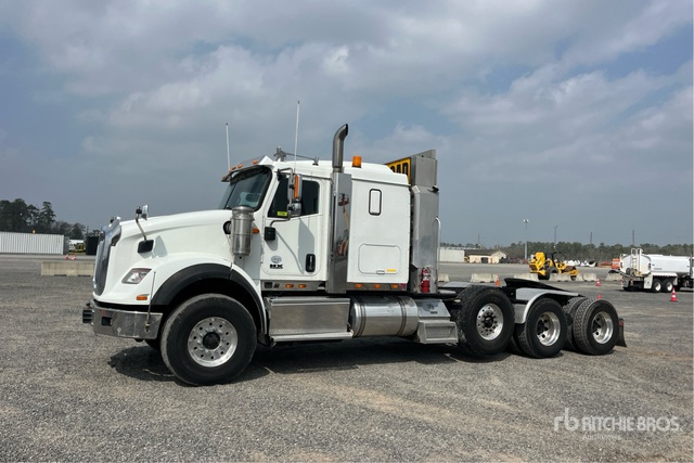 2018 International HX620 8x4 Heavy Haul Tri/A Sleeper Truck Tractor ...