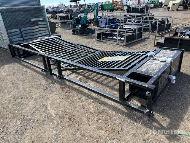 Farm Iron Gate 20 ft x 5 ft Bi-Parting Portail d'entrée (Unused ...