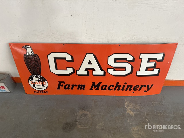 5 ft Case Porcelain Sign | Ritchie Bros. Auctioneers