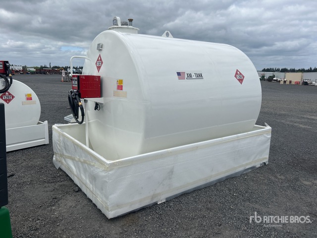 2025 AM Tank 2300N 2376 gal Skid Mounted Steel Diesel Tank (Unused ...