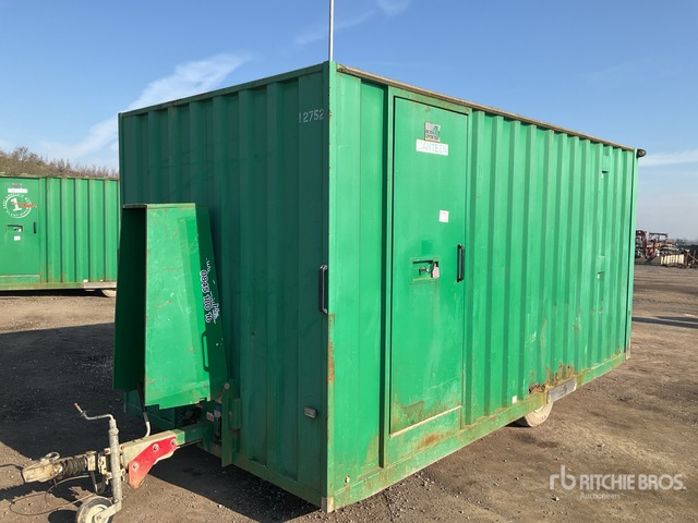 2015 BOSS Cabins Ground Hog Towable Welfare Container Trailer | Ritchie ...