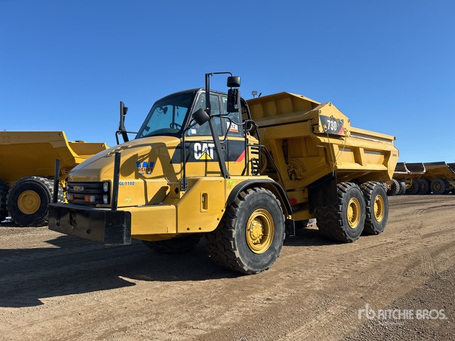 2013 Cat 730 Ejector Articulated Dump Truck | Ritchie Bros. Auctioneers
