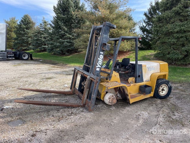 2001 Yale 11800 lb Pneumatic Tire Forklift (Inoperable) | Ritchie Bros ...