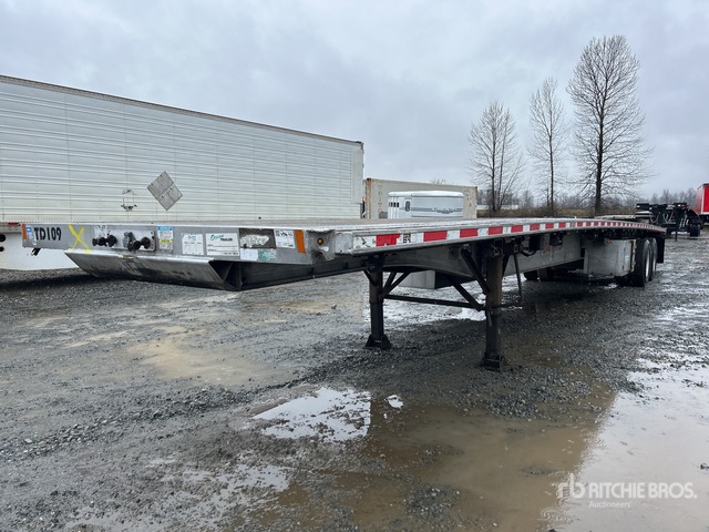 2015 Fontaine 52 ft T/A Flatbed Trailer | Ritchie Bros. Auctioneers