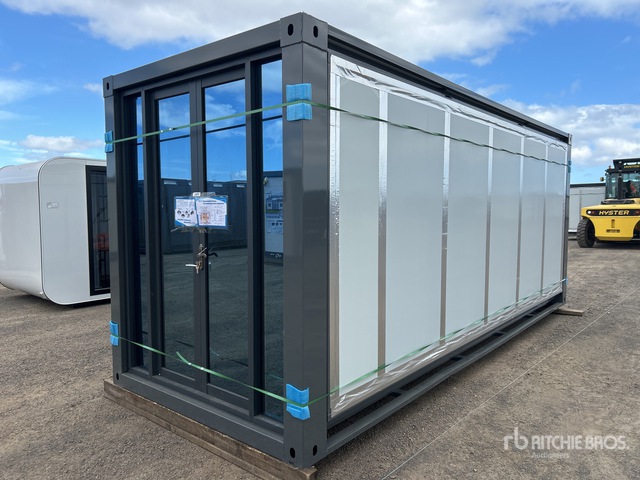 SKLP 5.9 m x 6.2 m Portable Folding Expandable House (Unused) | Ritchie ...