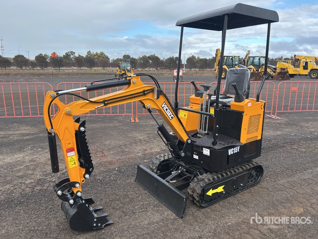 2025 VICSEC VC15-Y Mini Excavator (Unused) | Ritchie Bros. Auctioneers
