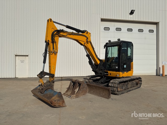 2018 JCB 85Z-1 Mini-Pelle Sur Chenilles Tracked Excavator | Ritchie ...