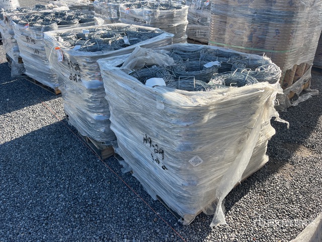 Quantity of (2) Pallets of C1 12.5 2p 5 In. 80 Rod Barbed Wire ...