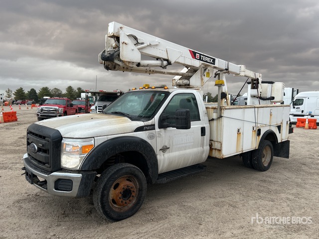 2013 Terex Hi-Ranger LT-38 38 ft on 2013 Ford F-450 XL 4x2 Bucket Truck ...