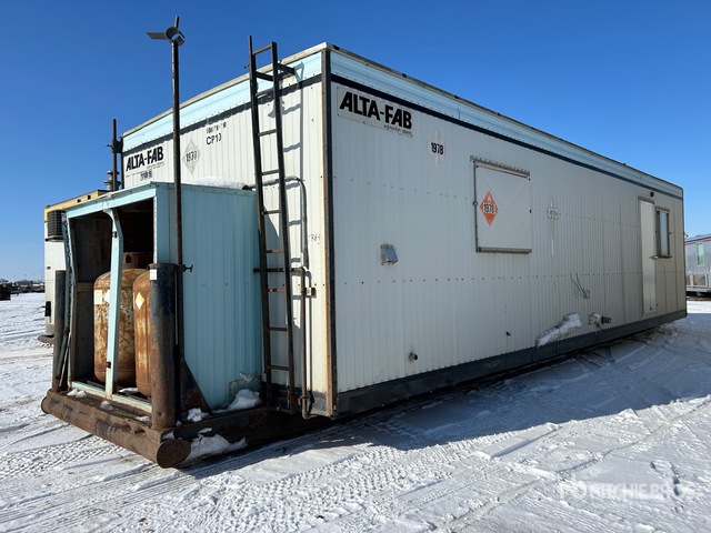 1989 Alta-Fab 40 ft x 12 ft Skid-Mounted Site de puits | Ritchie Bros ...