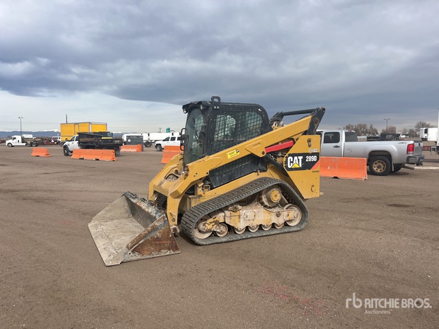 2018 Cat 289D Two-Speed Compact Track Loader | Ritchie Bros. Auctioneers