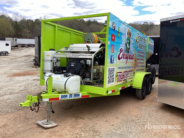2024 Integrity Trailer Titanium 16-14000-TDB T/A Trash Bin Cleaning ...