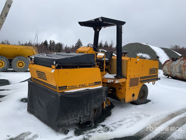 1997 Rosco Tru-Pac 915 9 Wheel Pneumatic Roller | Ritchie Bros. Auctioneers
