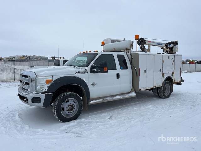 2011 Ford F-550 4x4 Extended Cab Service Truck | Ritchie Bros. Auctioneers