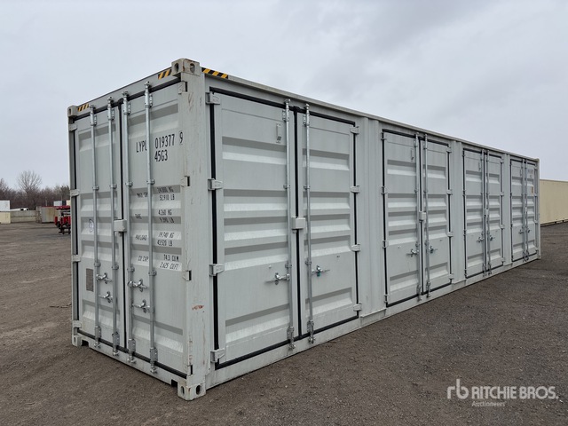 2025 40 ft High Cube Multi-Door Storage Container | Ritchie Bros ...