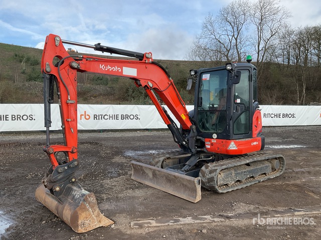 2016 Kubota U48-4 Mini Excavator | Ritchie Bros. Auctioneers