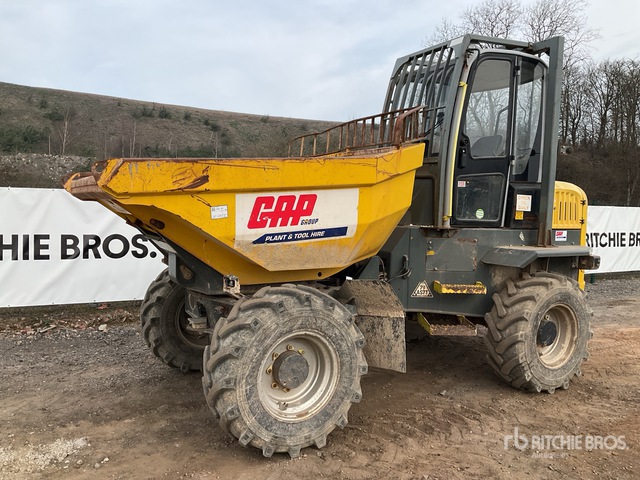 2017 Wacker Neuson DW60 6 ton 4x4 Swivel Dumper | Ritchie Bros. Auctioneers