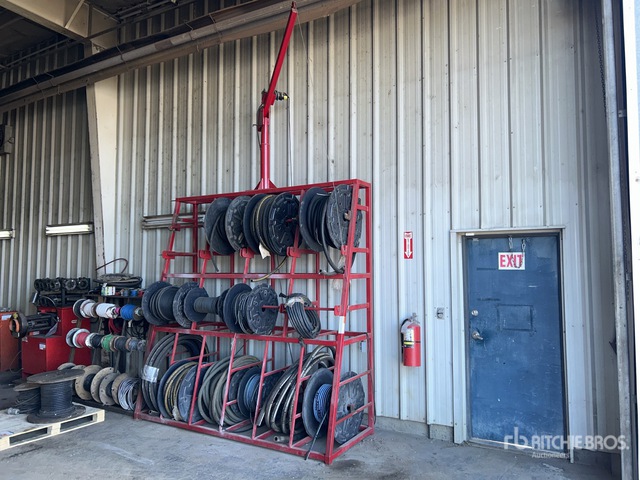 Hydraulic Hose Rack With Winch Jib Crane | Ritchie Bros. Auctioneers