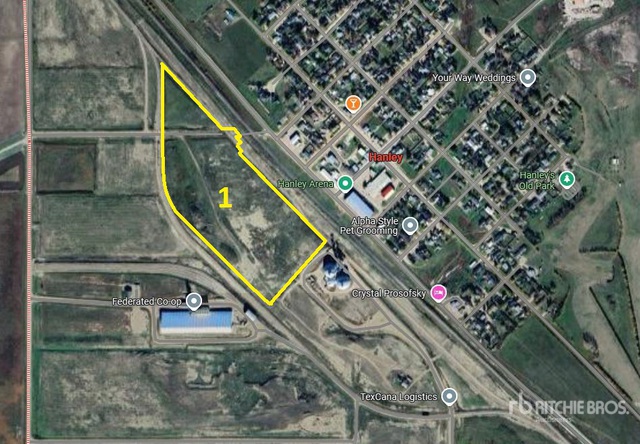 Hanley, SK Blk/Par V Plan 102174319 Ext 0 29.26 +/- Acres on Title PID ...