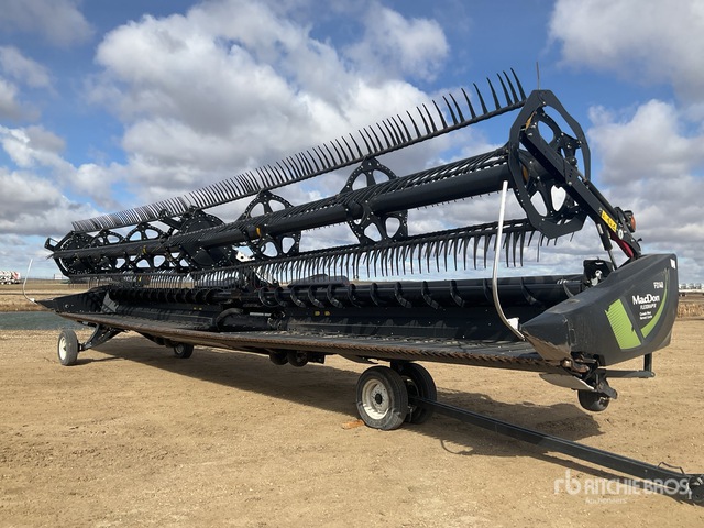 2021 MacDon FD140 40 ft Flex Draper Combine Header | Ritchie Bros ...