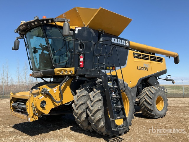 2017 Claas Lexion 760 Combine Harvester | Ritchie Bros. Auctioneers