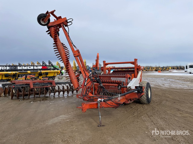 1991 Rockmaster XL-58 120 in Windrower High Lift Rock Picker | Ritchie ...