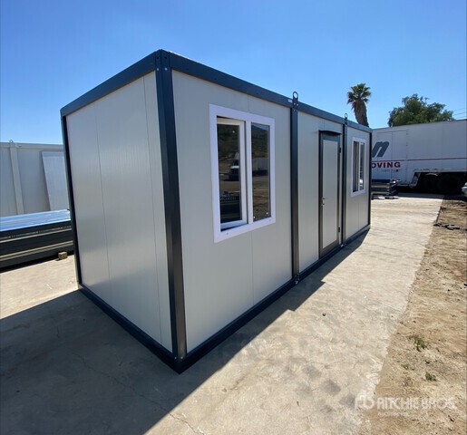 20 ft x 8 ft Skid-Mounted Mobile Office in Perris, California, United ...
