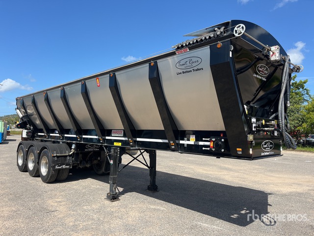 2023 Trout River 9.3 m Tri/A Live Bottom Trailer | Ritchie Bros ...