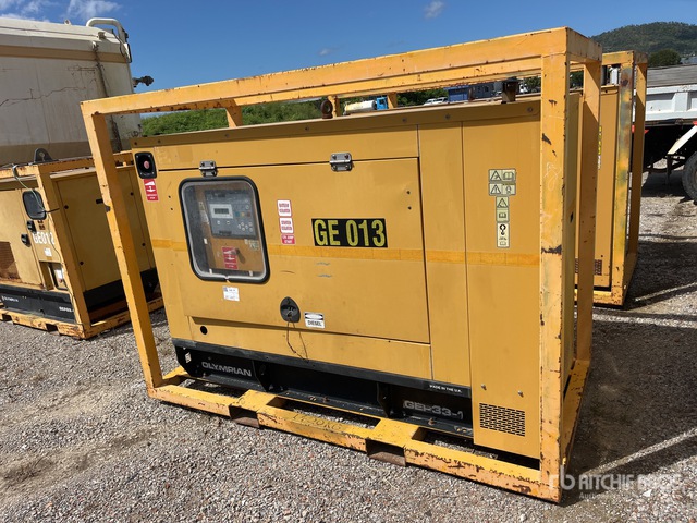 2010 Olympian GEP33 33 kVA Skid-Mounted Generator Set | Ritchie Bros ...