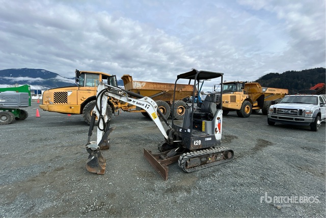 2017 Bobcat E20 Mini Excavator | Ritchie Bros. Auctioneers