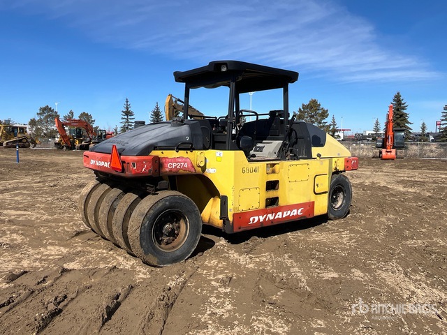 2010 Dynapac CP274 9 Wheel Pneumatic Roller | Ritchie Bros. Auctioneers